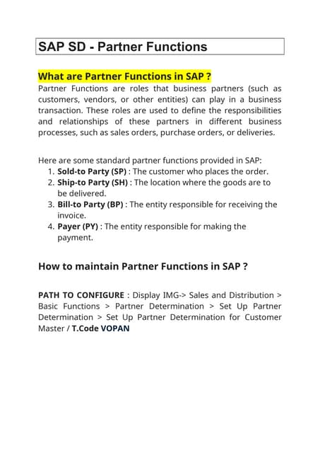 S4 HANA Business Partner Configuration@Ganesh Tarlana | PDF