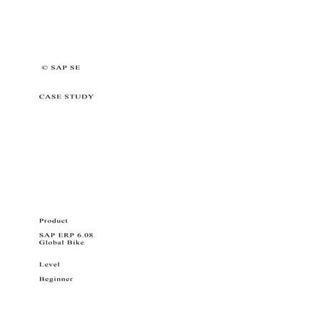© SAP SE CASE STUDY .docx