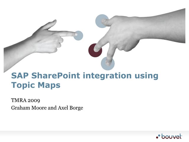 Integrating SAP and SharePoint using Semantic Technology | PPT Integrating SAP and SharePoint using Semantic Technology | PPT