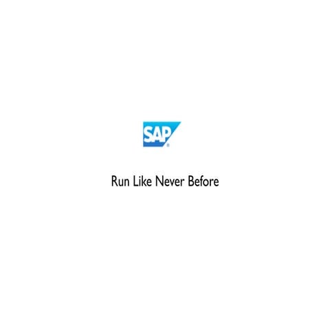 Sap slides | PPT