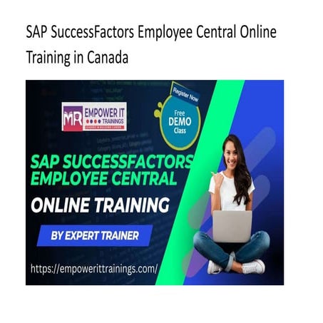 SAP SuccessFactors Employee Central Online training in Canada | PPT