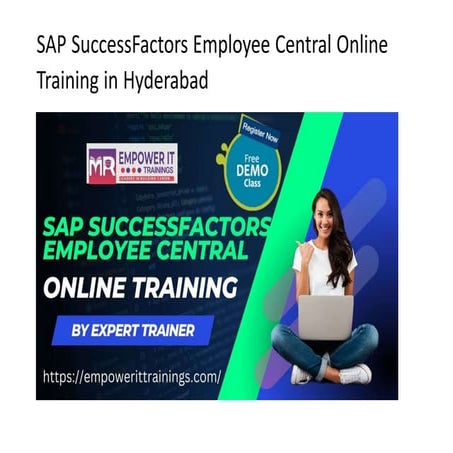 SAP SF Employee Central Online Training Institute in Hyderabad | PPT