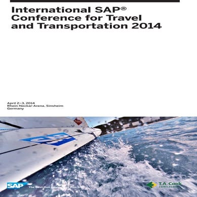 International SAP Conference for Travel and Transportation 2014 | PDF