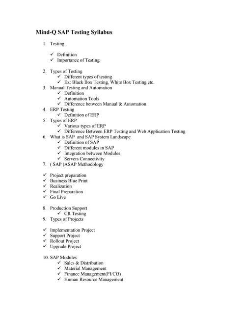 SAP Basic Introduction | PPTX