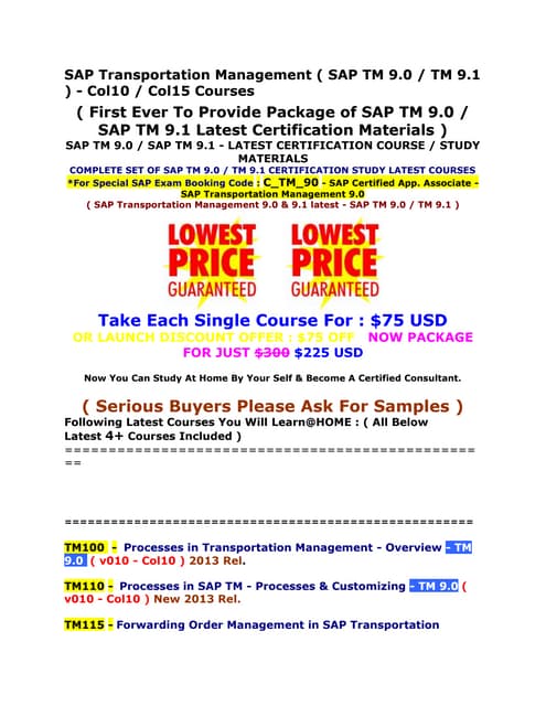 Sap sf2.0 course www erp_examscom | PPT