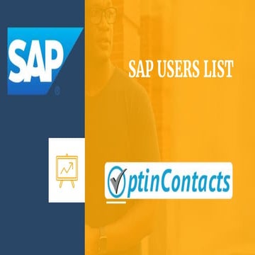 OptinContacts: SAP Users List | PPT