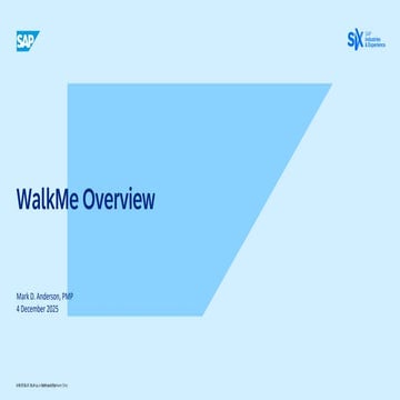 SAP WalkMe Overview.pdf SAP WalkMe Overview.pdf