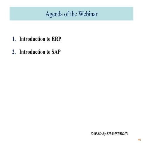 SAP Webinar.ppt