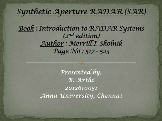 Introduction to spectroradiometer | PPT