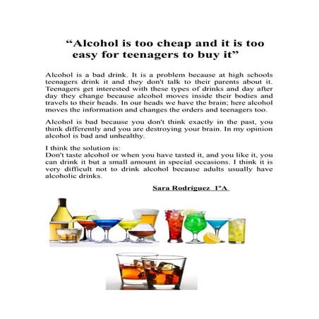 Alcohol - Sara | DOC