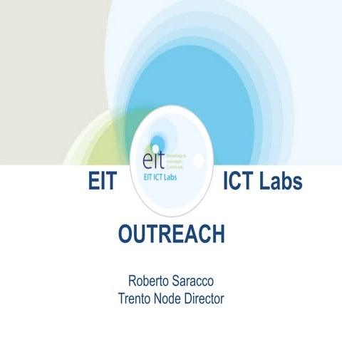 Roberto Saracco's presentation during EIT ICT Labs event with Metavallon in Athens on May 22 ...