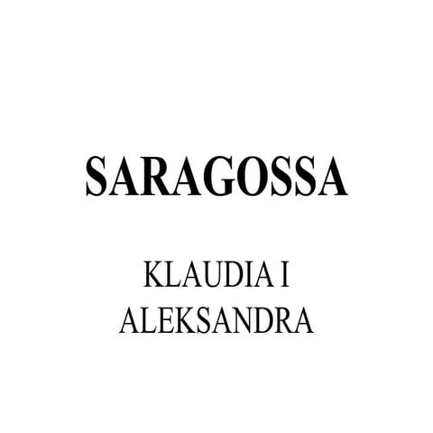 Saragossa | PDF