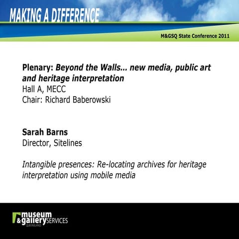 Sarah Barns | PPT