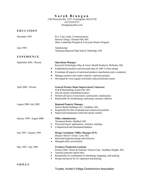 Linkedin Resume | PDF