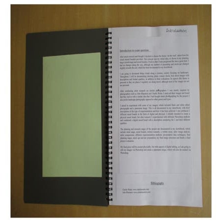 Sarah Davies - AS Photography Art2 sketchbook (C grade) | PDF
