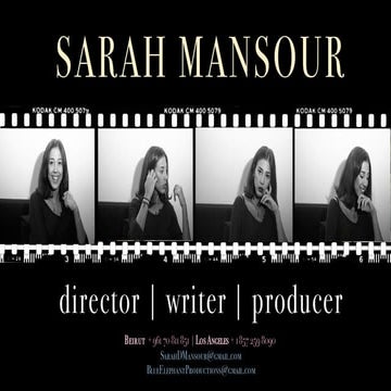 SARAH MANSOUR - Portfolio & Bio | PDF