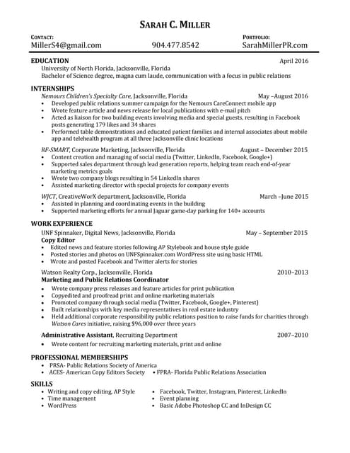 Tony Spurlin Resume 2016 | PDF