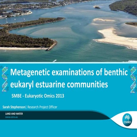Sarah stephenson csiro | PPTX