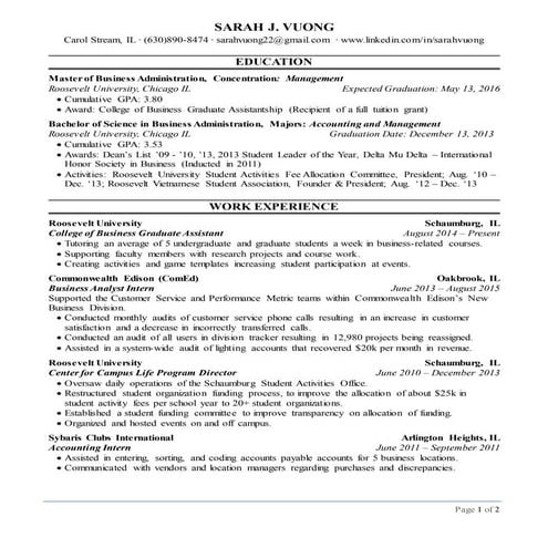 Sarah Vuong Resume | DOCX