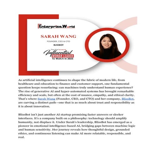 Sarah Wang_ Building BlissBot and the Case for Thoughtful, Nurturing ...