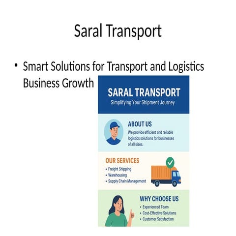 Saral_Transport_ saral transport PPT.pptx