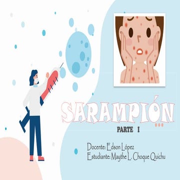 Sarampion presentación | PPTX