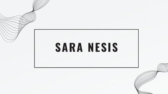 Sara Nesis: Activities to Enhance Your Connection with Nature | PPT