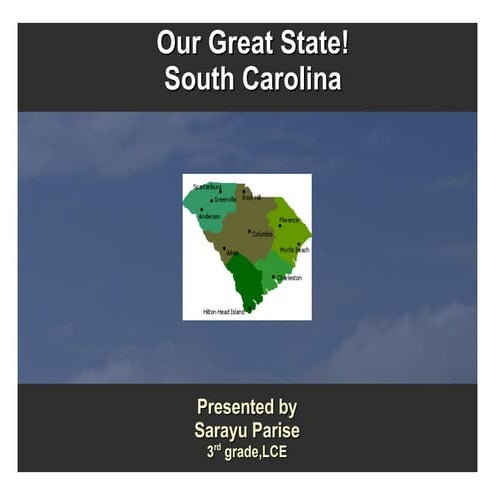 Science -south carolina landforms power point | PPT