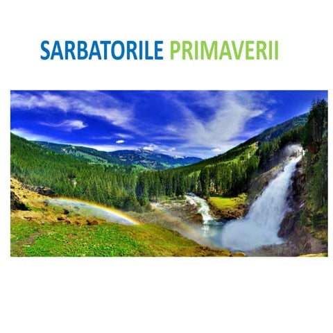 Sarbatorile primaverii | PPTX