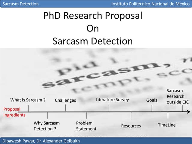 Sarcasm Detection Literature Survey Ppt