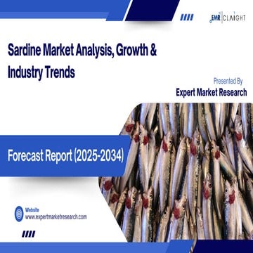 Sardine Market Growth & Trends 2025-2034 | PDF