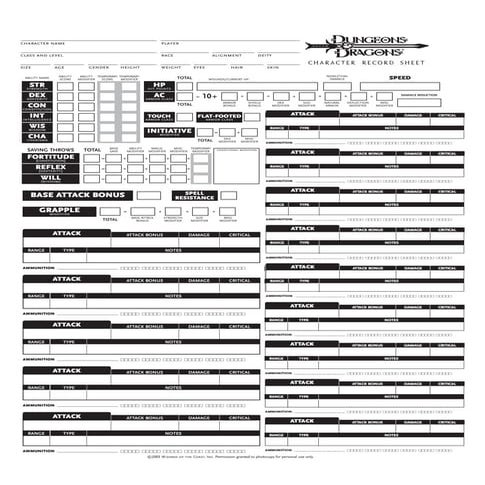Sarg sheet | PDF