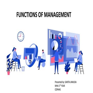 FUNCTION OF MANAGEMENT | PPT
