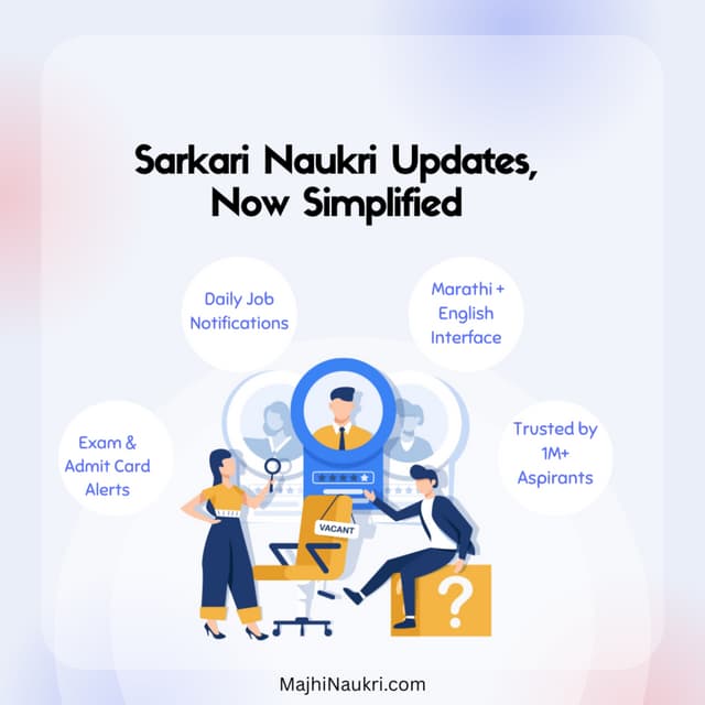 Get Daily Sarkari Job Updates – Majhi Naukri | PDF