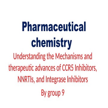 ANTI HIV DRUGS | PPT