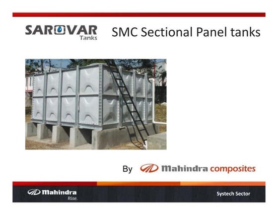 Sarovar A Panel Water Tank | PDF