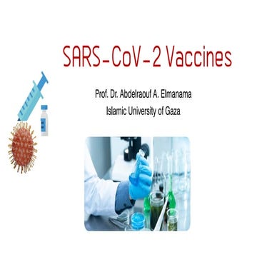 Sars co v-2 vaccines | PDF