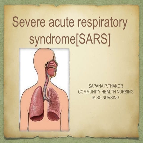 Sars ppt | PPTX