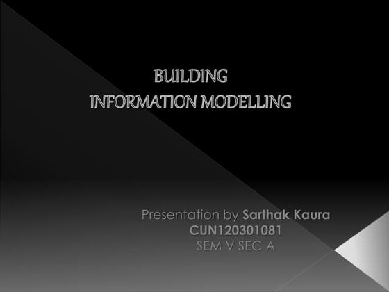 Building information modeling | PPTX | 3-D Graphics | Computer Software and Applications