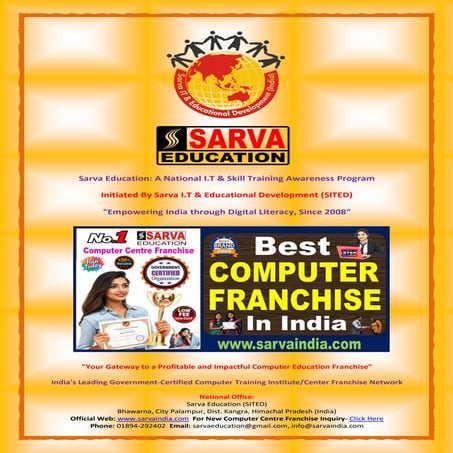 sarva-india-computer-institute-franchise-no-1-recognised-training ...
