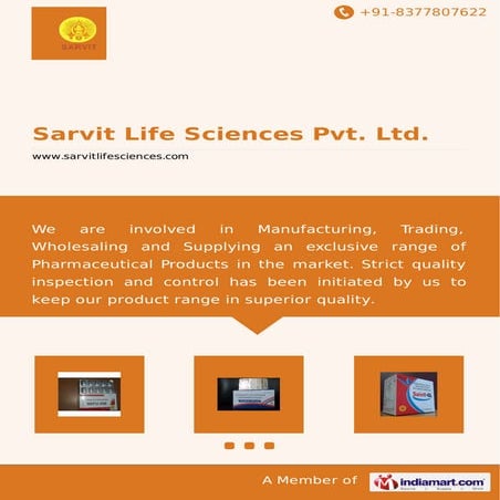 Sarvit life-sciences-pvt-ltd | PDF