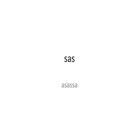 Sas Pptx