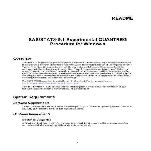Sas | PDF