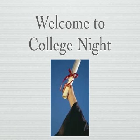 College admissions powerpoint | PPT