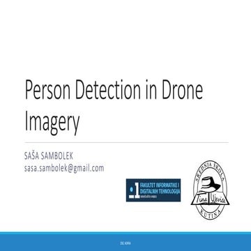 [DSC Adria 23] Sasa Sambolek Person Detection in Drone Imagery.pptx