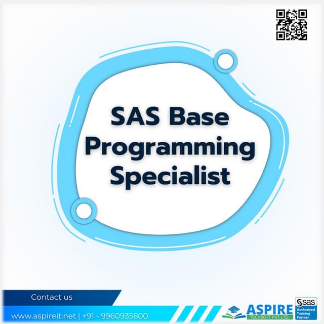 Sas Base Programming Certification Course In Pune Aspire Techsoft Pdf 2380