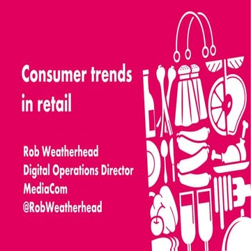 Rob Weatherhead = Retail in Focus SASCon 2013 | PPT