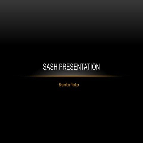 Sash presentation task 3&4 | PPTX