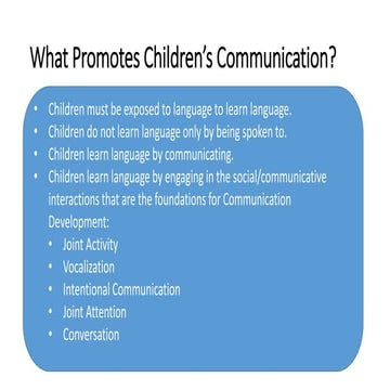 Child Communication | PPTX