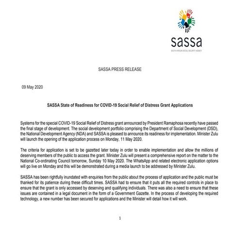 What is SASSA? And different Types of SASSA Grants.pdf